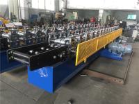 China 100*100mm-300*300mm Width Adjustable HVAC Fire Damper Duct Frame Roll Forming Machine for sale