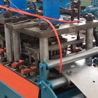 China 7.5kw Motor Power Adjustable Width VCD FSD Square Fire Damper Roll Forming Machine 380V 50Hz for sale