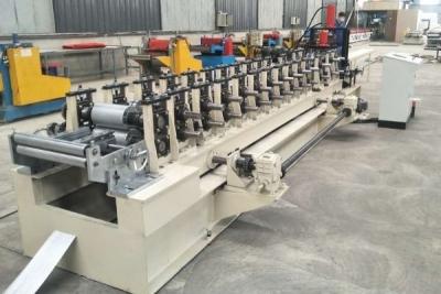 China C U Profile Drywall Roll Forming Machine 40-200mm Width Adjustable with 7.5kw Motor and PLC Control for sale