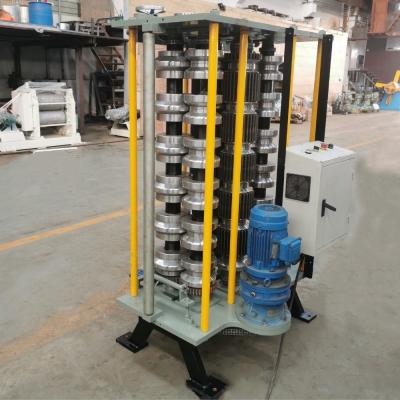China Metal Sheet Curved Roof Panel Rollers Crimping Curving Machine for sale