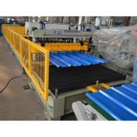 China 40m/min High Speed Trapezoidal Corrugated Roof Roll Forming Machine 1250mm for sale