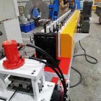 China Triangle Keel Suspended Ceiling Grid Roll Forming Machine 0.3-0.6mm Thickness 25x22mm for sale