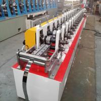 China Triangle Keel Suspended Ceiling Grid Roll Forming Machine 0.3-0.6mm Thickness 25x22mm for sale