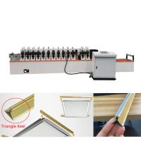 China Triangle Keel Suspended Ceiling Grid Roll Forming Machine 0.3-0.6mm Thickness 25x22mm for sale