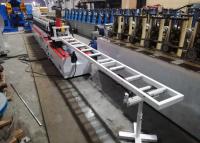 China 0.6mm Thickness Size U Channel Profile Roll Forming Machine Gear Driven for sale