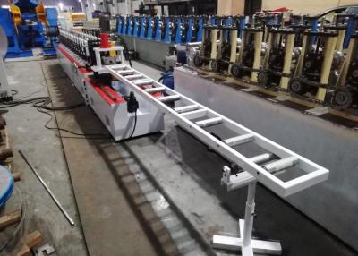 China 0.6mm Thickness Size U Channel Profile Roll Forming Machine Gear Driven for sale