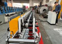 China 0.6mm Thickness Size U Channel Profile Roll Forming Machine Gear Driven for sale