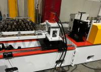 China Stainless Steel 10x10mm U Truck Roll Forming Machine 15 Stations Servo Cutting for sale