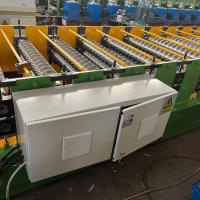 China 0.4mm Roof Panel Roll Forming Machine Fully Automatic 23 Roller Station 1250mm Width 7.5KW Motor for sale