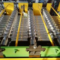 China 762mm Width Aluminum Zinc PPGI Sheet Corrugating Iron Sheet Roll Forming Machine for sale