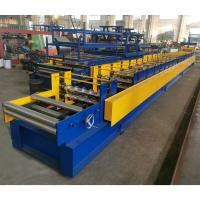 China Galvanized Steel Valley Gutter Downspout Roll Forming Machine With 18 Stations for sale