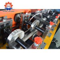 China Steel Octagon Downpipe Pipe Forming Machine 70mm Shaft 12m/min for Roller Shutter Door for sale