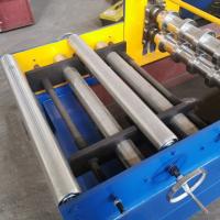 China Half Round Gutter Downspout Roll Forming Machine 0.3-0.8mm Thickness 380V 50Hz for sale