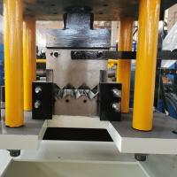 China 20m/Min Wall Angle Roll Forming Machine With Punching Holes for sale