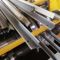 China Hydraulic Punching Wall Angle Channel Roll Forming Machine 72x25mm 5.5kW for sale