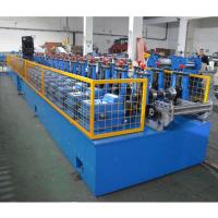 China 12M/Min Upright Racking Roll Forming Machine With Gear Box Drive for sale