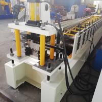 China Galvanized Steel 0.9mm Thickness Corner Drywall Angle Sheet Roll Forming Machine With PLC Control for sale