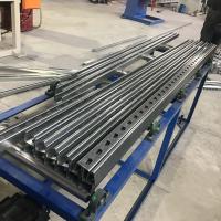 China Hydraulic Strut Channel Roll Forming Machine 1-3mm 22 Stations 5-6m/min for sale
