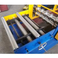 China 7.5 KW Motor Power Ridge Capping Roll Forming Machine with Perforation for sale