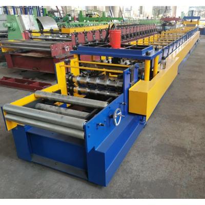 China 0.3-0.8mm Ridge Cap Roll Forming Machine 18 Stations PLC Touch Screen Control for sale