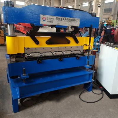 China 0.8mm Arch Hydraulic Curving Metal Roof Making Machine 5.5KW 120 Degree for sale