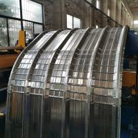 China 0.8mm Arch Hydraulic Curving Metal Roof Making Machine 5.5KW 120 Degree for sale