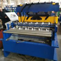 China 0.8mm Arch Hydraulic Curving Metal Roof Making Machine 5.5KW 120 Degree for sale