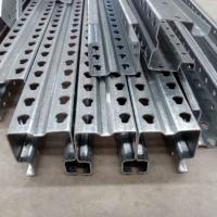 China Warehouse Storage Rack Roll Forming Machine 1.5-2.0mm Thickness 12m/min Production Speed for sale