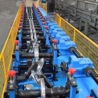China Warehouse Storage Rack Roll Forming Machine 1.5-2.0mm Thickness 12m/min Production Speed for sale