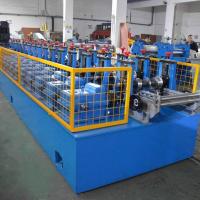 China Warehouse Storage Rack Roll Forming Machine 1.5-2.0mm Thickness 12m/min Production Speed for sale