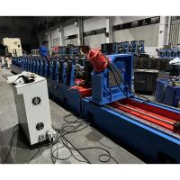 China 12-15 Meters/min Storage Racking Pillar Upright Racking System Roll Forming Machine for sale