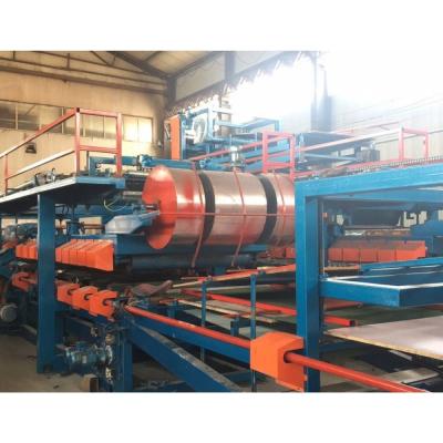 China EPS Sandwich Roof Wall Panel Production Line 6m/min 380V 50Hz 3Phases for sale