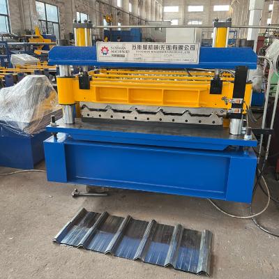 China PPGI Color Steel Roofing Roll Forming Machine 0.3-0.8mm Thickness 1220mm Coil Width for sale