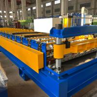 China PPGI Color Roofing Sheet Making Machine Steel Material Thickness 0.8mm for sale