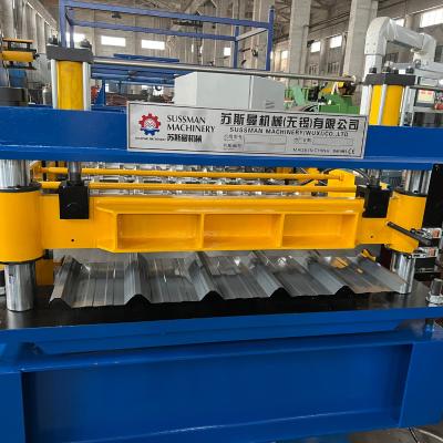 China 1220mm Width Roofing Panel Roll Forming Machine 0.3-0.8mm Thickness Metal Sheet for sale