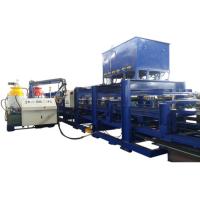 China 0.4-0.8mm Colored Steel Sandwich Panel Roll Forming Machine Production Line 6m/min for sale