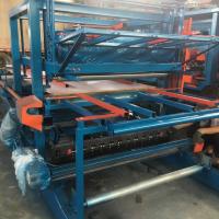 China 0.4-0.8mm Colored Steel Sandwich Panel Roll Forming Machine Production Line 6m/min for sale