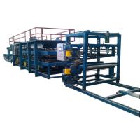 China Roof Wall Panel Sandwich Panel Production Line 0.4-0.8mm Thickness 50-250mm Core for sale