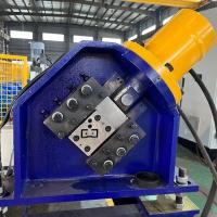 China Hydraulic Punching C-Shape Strut Roll Forming Machine for 1.5-2.8mm Steel with 12m/min Speed for sale