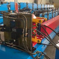 China 0.3-0.8mm Thickness 3x4 4x5 Inch Square Round Downspout Roll Forming Machine 25m/min for sale
