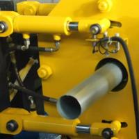 China Round Downspout Roll Forming Machine 0.4-0.8mm Thickness 300mm Width Drain Pipe for sale