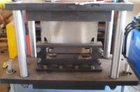 China 1mm Thickness Steel  C shape Stud Roll Forming Machine For Window Track Rail for sale