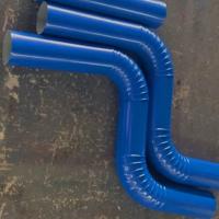 China Color Steel Round Downspout Roll Forming Machine 0.4-0.8mm Thickness 75mm Diameter for sale