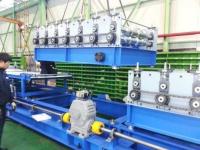 China Cassette Top Hat Purlin Roll Forming Machine 13 Stations 12-15m/min Speed 0.8-2mm Thickness for sale