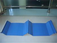China Color Steel 760mm Width Boltless Joint Hidden Roof Panel Roll Forming Machine for sale
