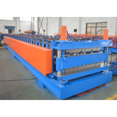 China Double Layer TR4 Corrugated Roof Roll Forming Machine 1000mm Width, 0.3-0.8mm Thickness, 7.5KW Motor for sale