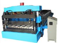 China Galvanized Metal Sheet Roof Panel Roll Forming Machine Forming Speed 12m / Minute for sale