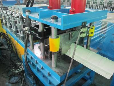 China 0.3-0.8mm Pre-painted Steel Ridge Capping Roof Panel Roll Forming Machine 5-10m/min for sale