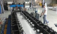 China Fully Automatic Galvanized Steel Rack Shelving Roll Forming Machine 100-275mm Width 5.5KW Motor for sale