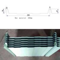 China 265mm Width Strip Lock Roll Forming Machine Bemo Standing Roof Machine for sale